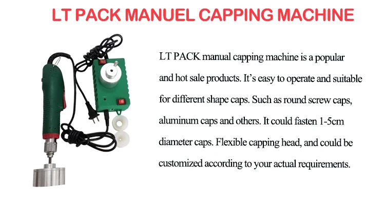 Electrical Screw Cap Capping Machine - Easy & Efficient