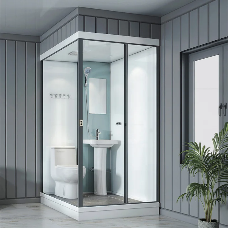 Integrated Bathroom Pod Prefab Shower Room Cabin Prefabricated Bathroom ...