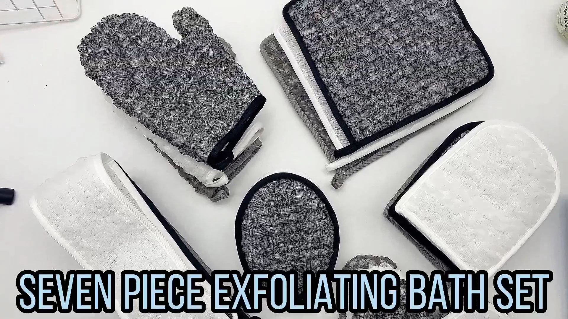 Moroccan Hammam Bath Exfoliating Hand Gloves Scrub Bath Glove ...