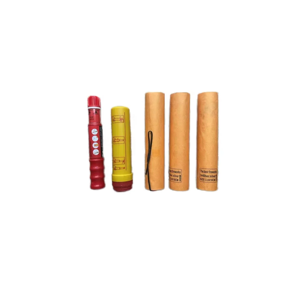 Yellow Smoke HF60 Flare Fireworks Hand Flare Red Smoking Flares Popular ...