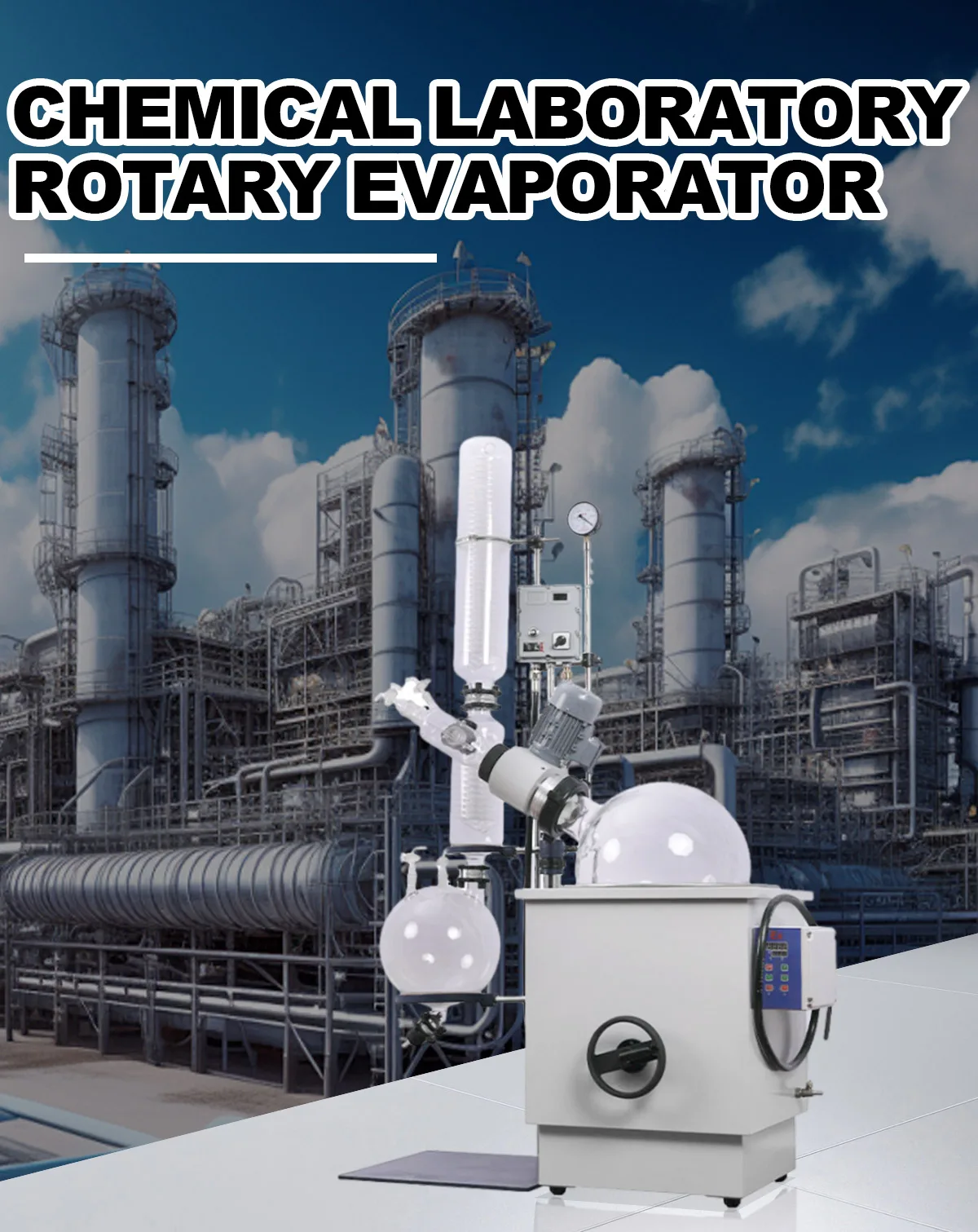 Xianglu 10l Manual Rotary Evaporator Laboratory Vacuum Evaporation ...
