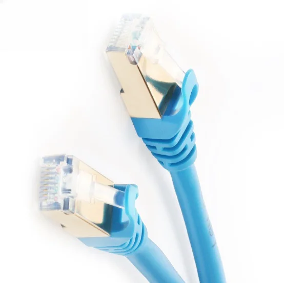 Shielded Twisted Pair 10-gigabit Network Cable Oxygen-free Copper Cat.7 ...