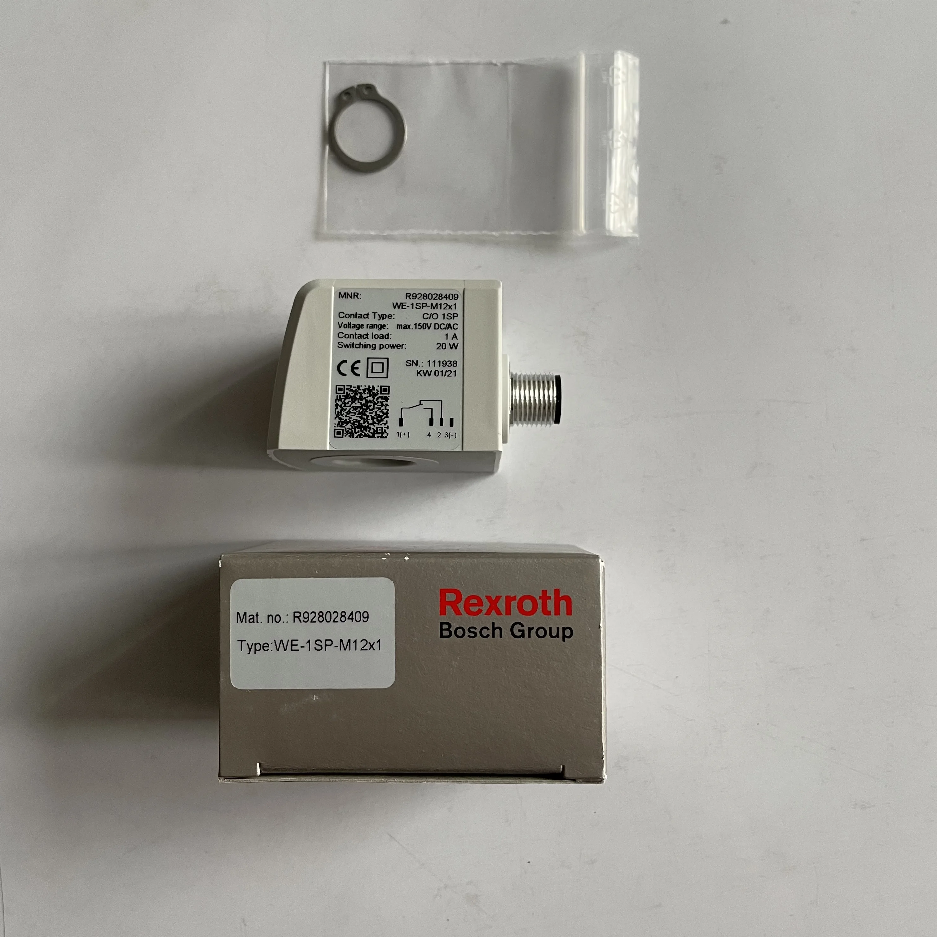 REXROTH R928028409 засорения индикатор WE-1SP-M12X1| Alibaba.com