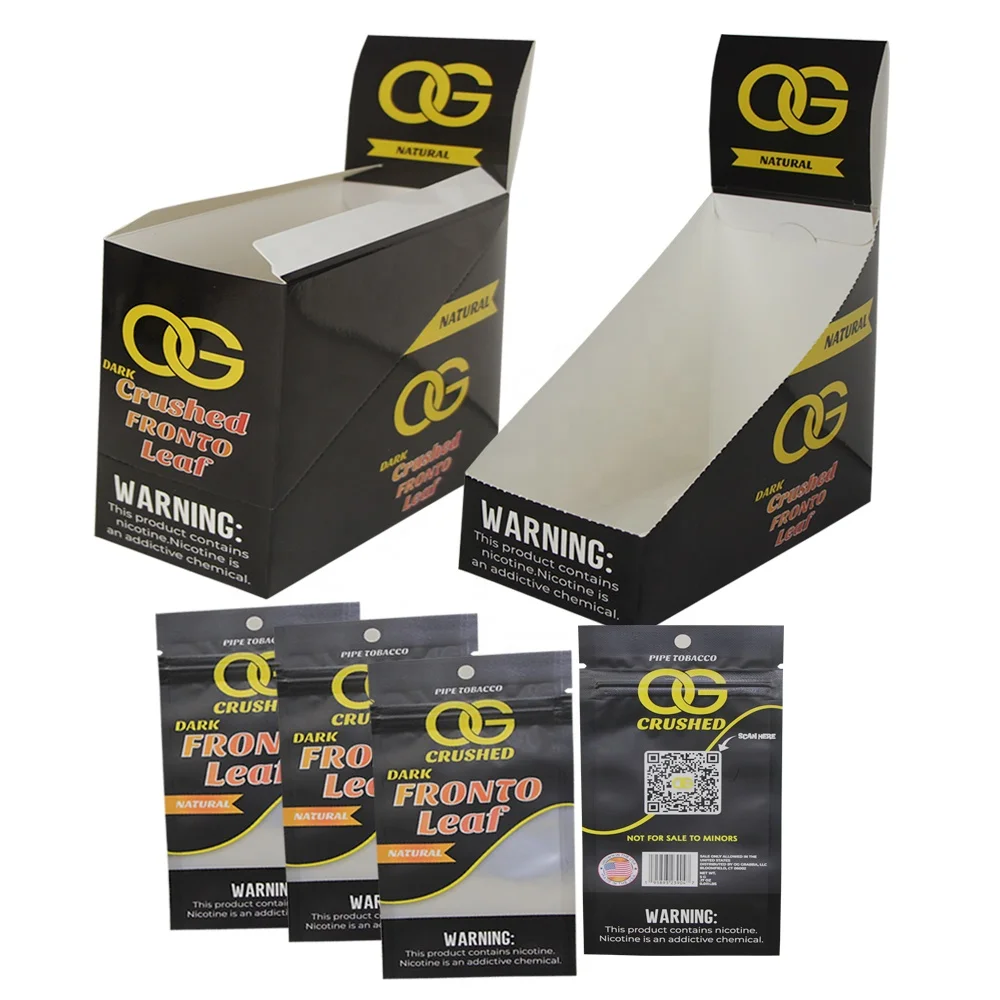 Custom Printed Aluminum Foil Natural Grabba Leaves Wraps Package Bags ...