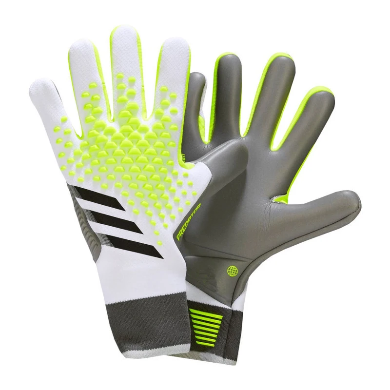 Professional Leather Football Soccer Goalkeeper Glove Breathable and ...