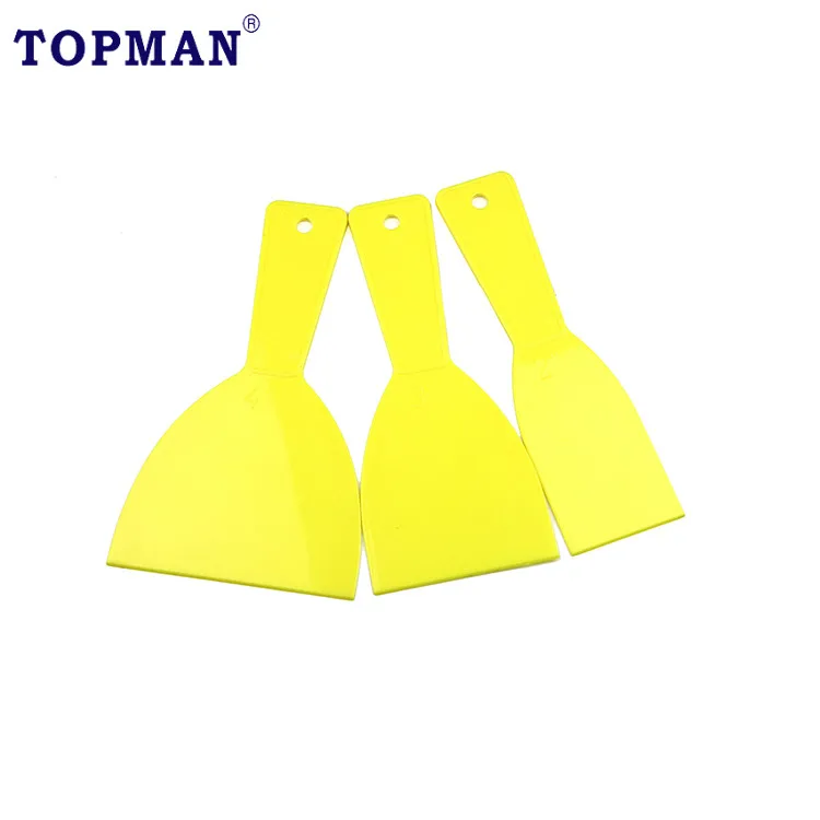 3 Pieces Plastic Putty Knife Set Durable And Flexible Diy Paint ...