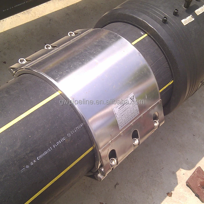 Double Section Stainless Steel Pipe Coupling Repair Clamps