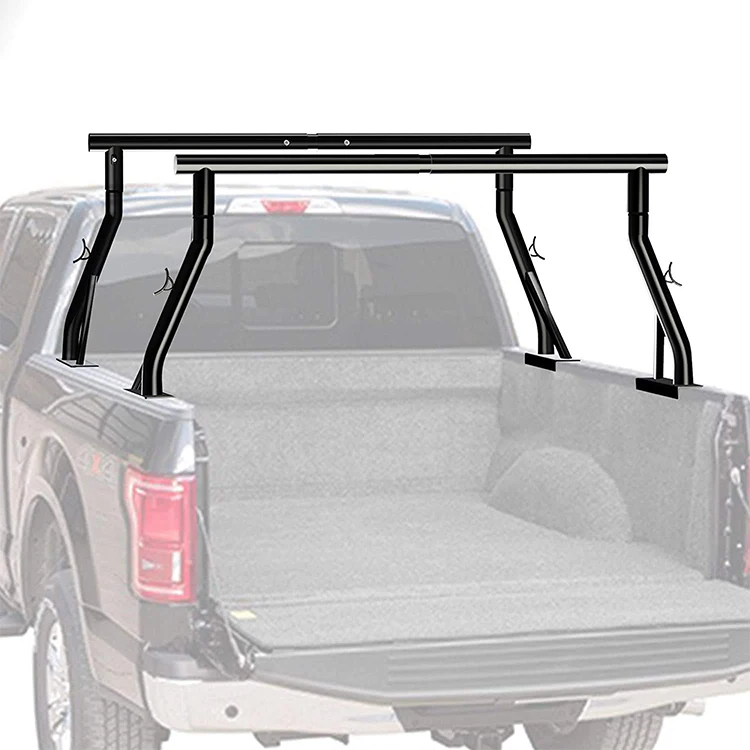 JH-Mech 1 Pair Adjustable Steel Pick Up Truck Extend Utility Racks with ...