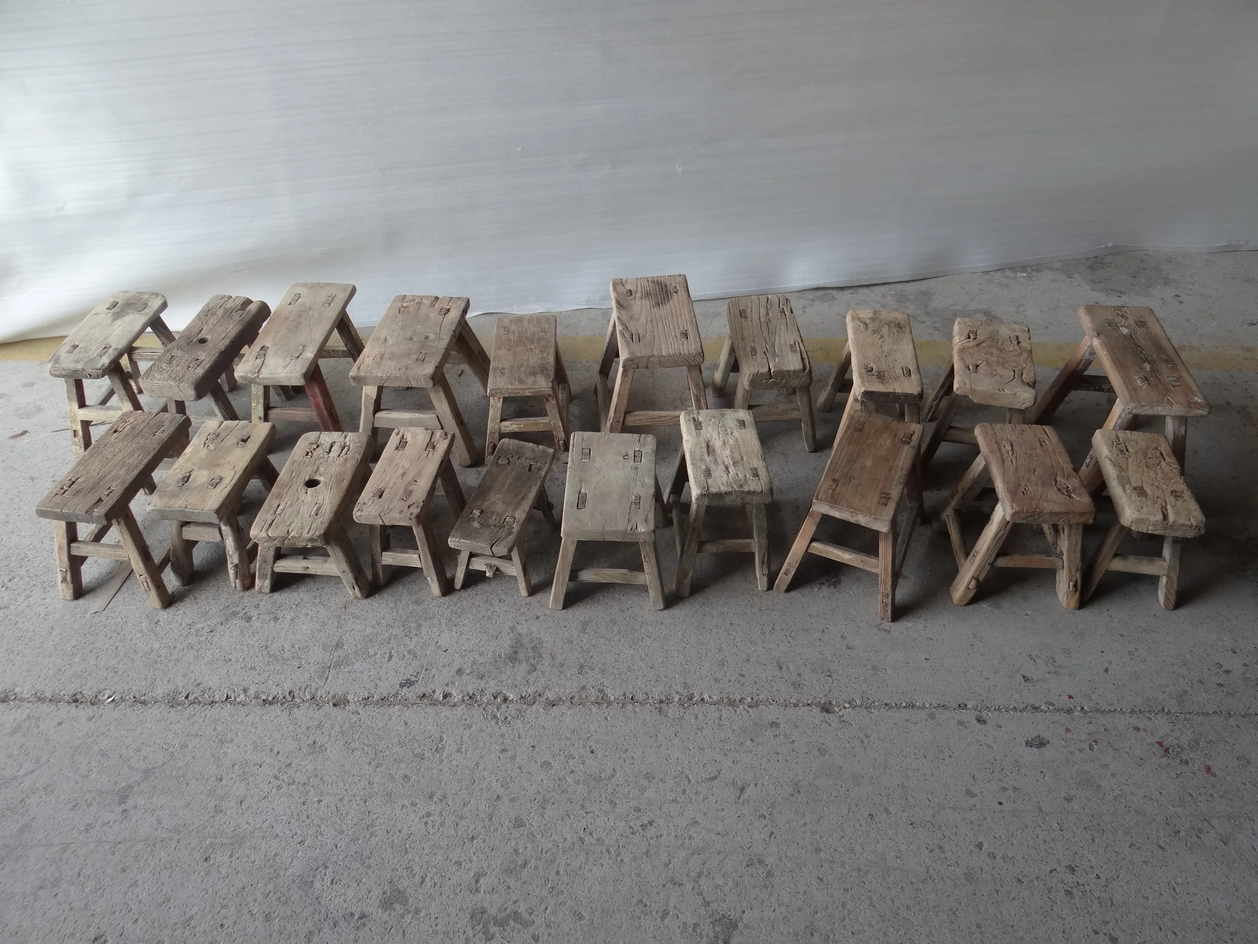Antique Chinese Baby Stools - Vintage Home Decor Wholesale