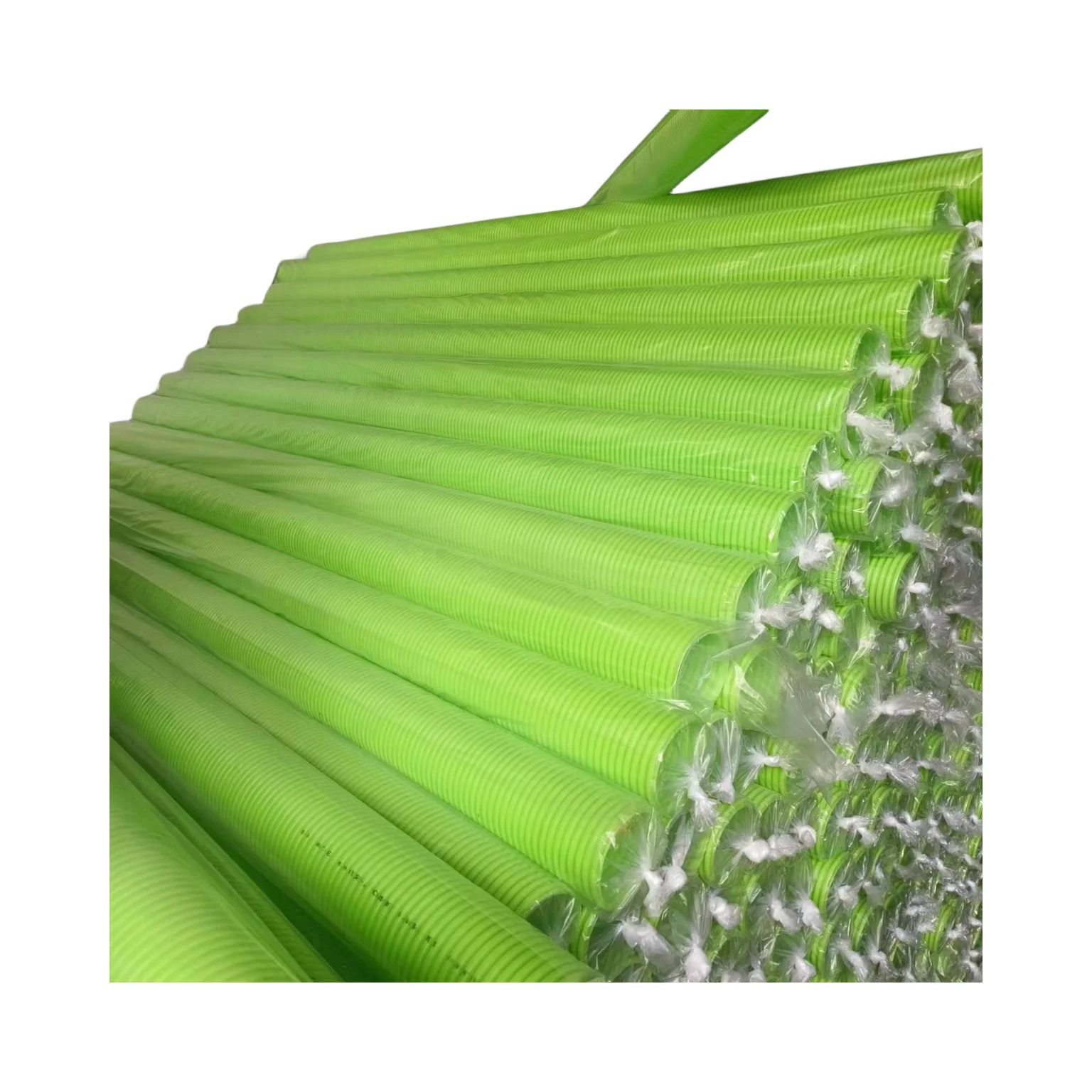 Dn110 HVAC Fresh Air Double Wall Corrugated Ventilation Pipe