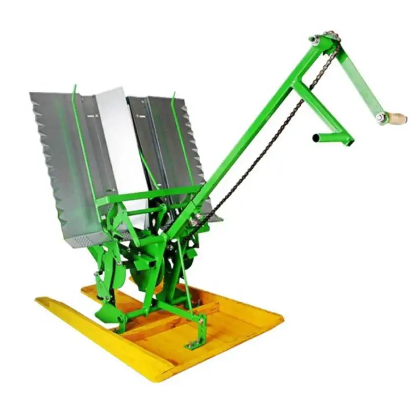 Hand Operated New Farm Machine 2 Rows Manual Rice Transplanter Cheap ...
