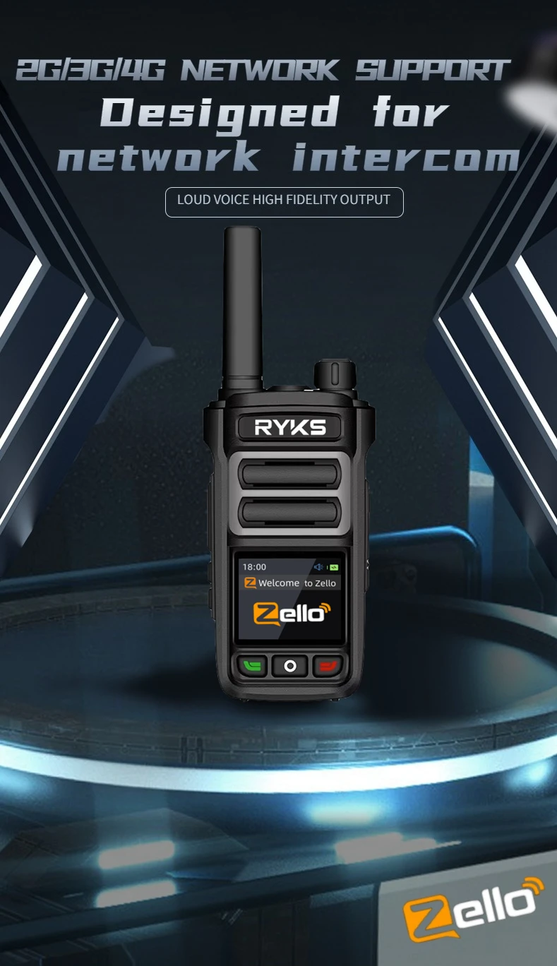 Wifi Bluetooth Long Range Profesional Powerful Two Way Radio100km Zello ...