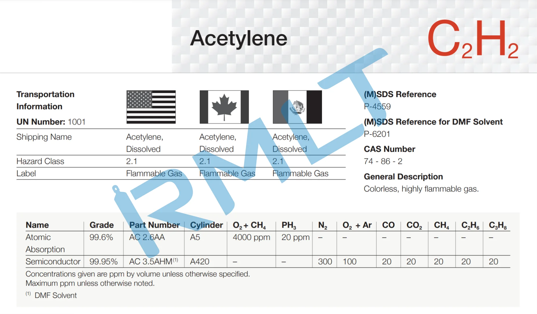 High Pure 99.9% Acetylene Gas In 40l Cylinder - Buy Acetylene,Acetylene ...