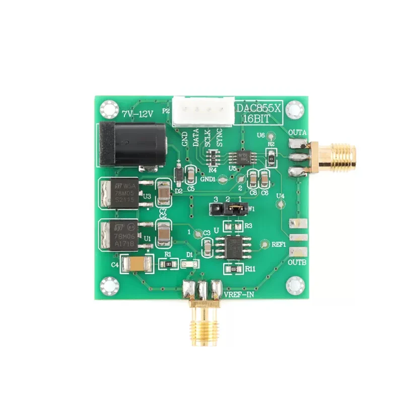 DAC8550 analog-to-digital converter module 16 bit DAC high-precision ...