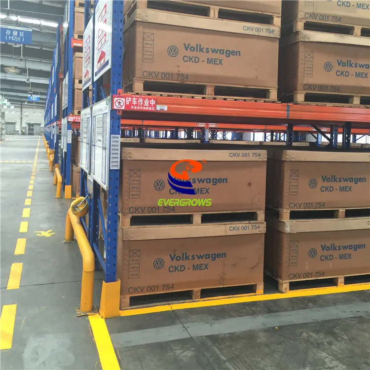Electric Mobile Pallet Racking Warehouse Storage Heavy Duty Industrial ...