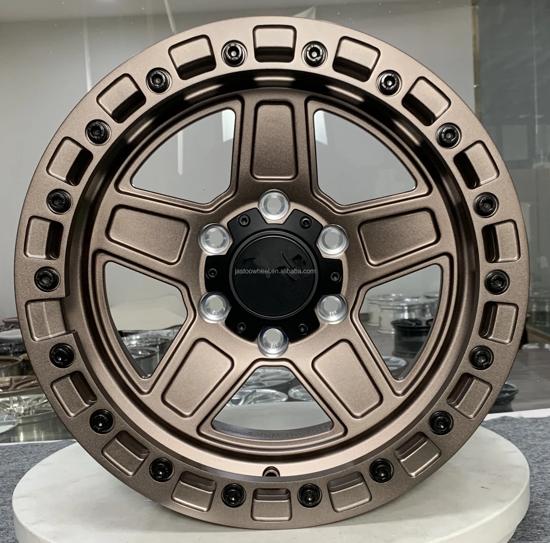 17*9.0 18 Inch 20 Inch Beadlock 4*4 Off-road Truck Wheel and Rim Forged ...