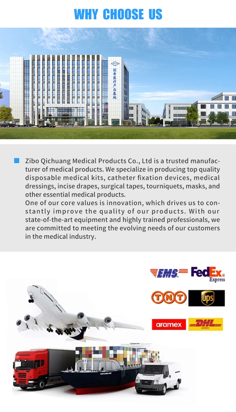 15x20cm EOS Medical Disposable Waterproof Adhesive Catheter Fixation ...