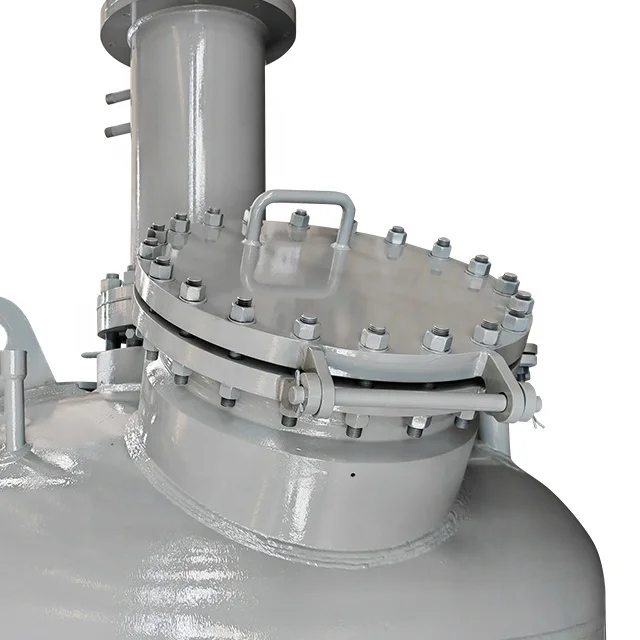 5000L Cladding Plate High Pressure Jacketed Heating Batch Stainless ...