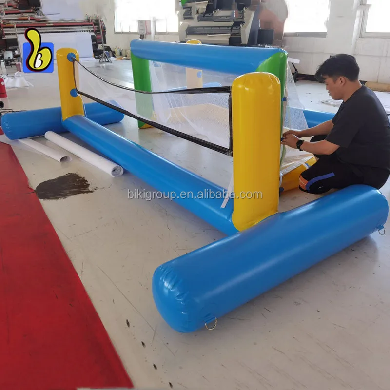 Inflatable Floating Volleyball Court - Water Fun Game