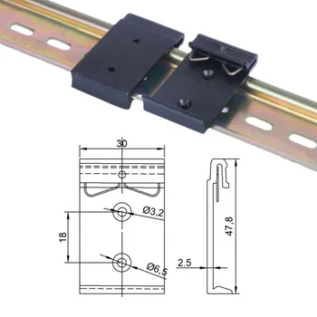 Rail Fixing Clip For Relative Installation,Rail Mounting Clip Bracket ...