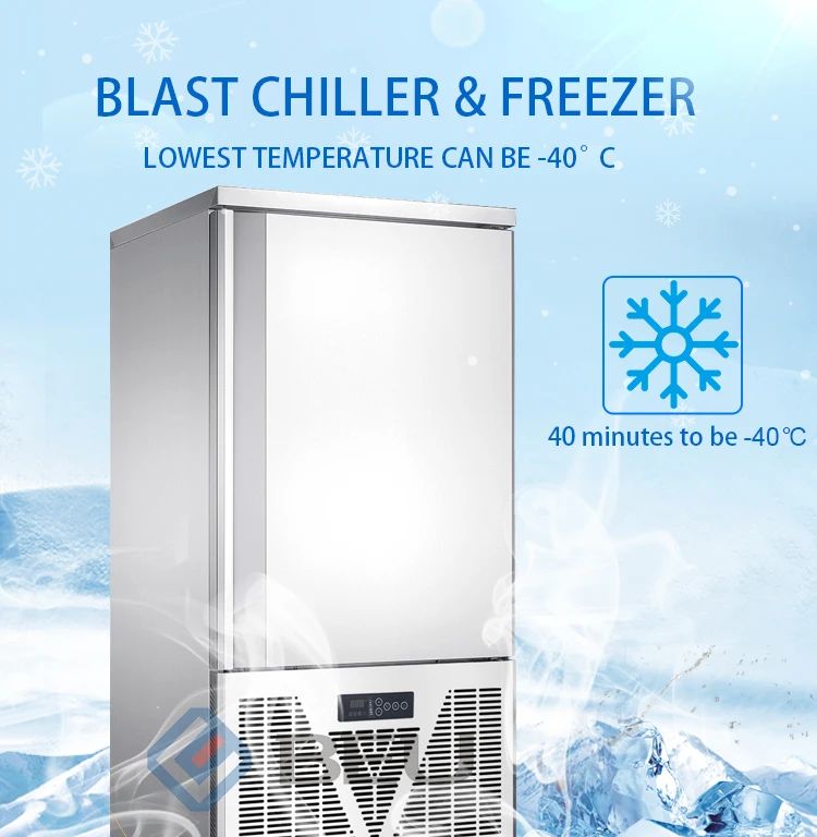 15 layers -40 Degree Piper servolift storage shock blast chiller /blast ...