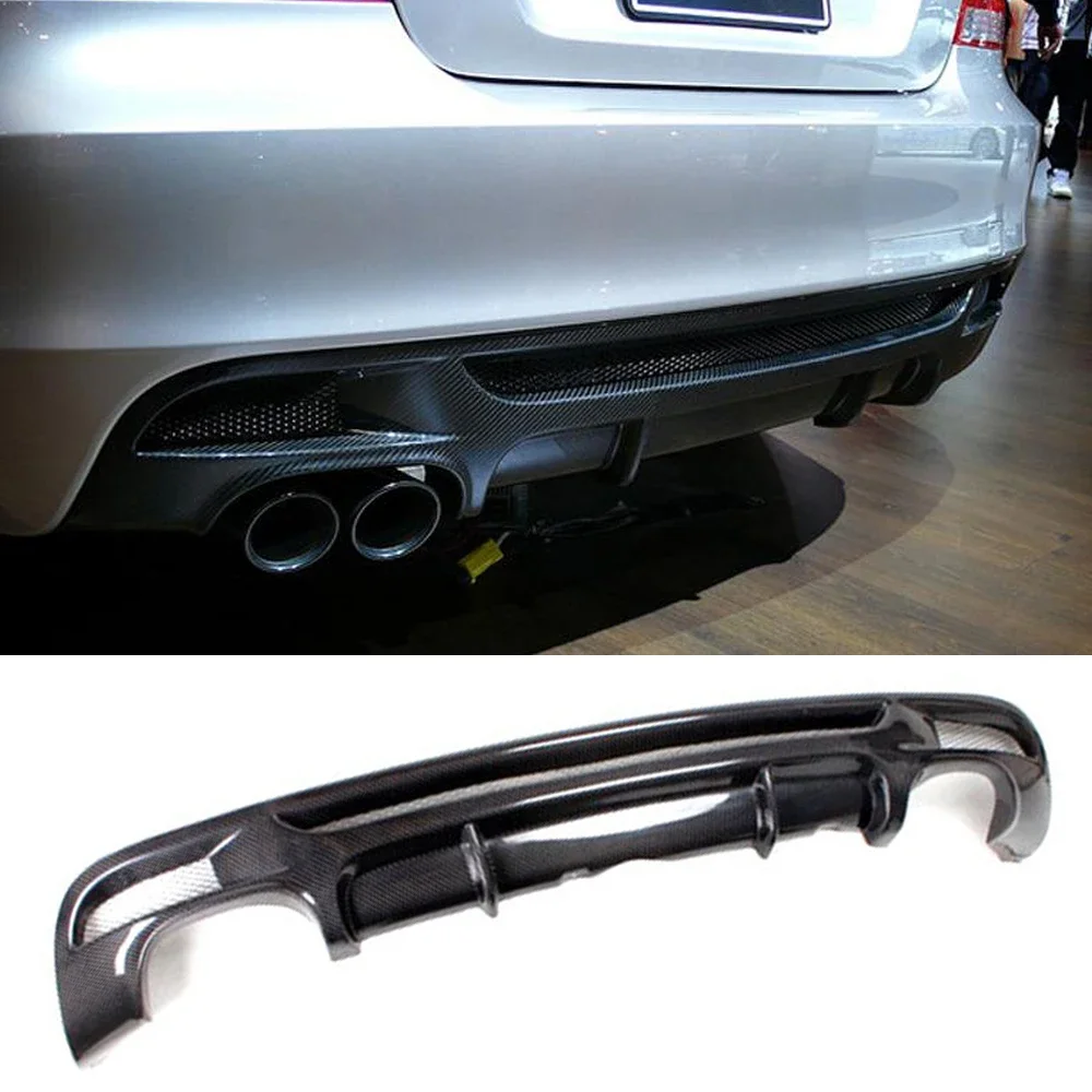 Rear Bumper Diffuser Lip Spoilers for BMW 1series E82 E88