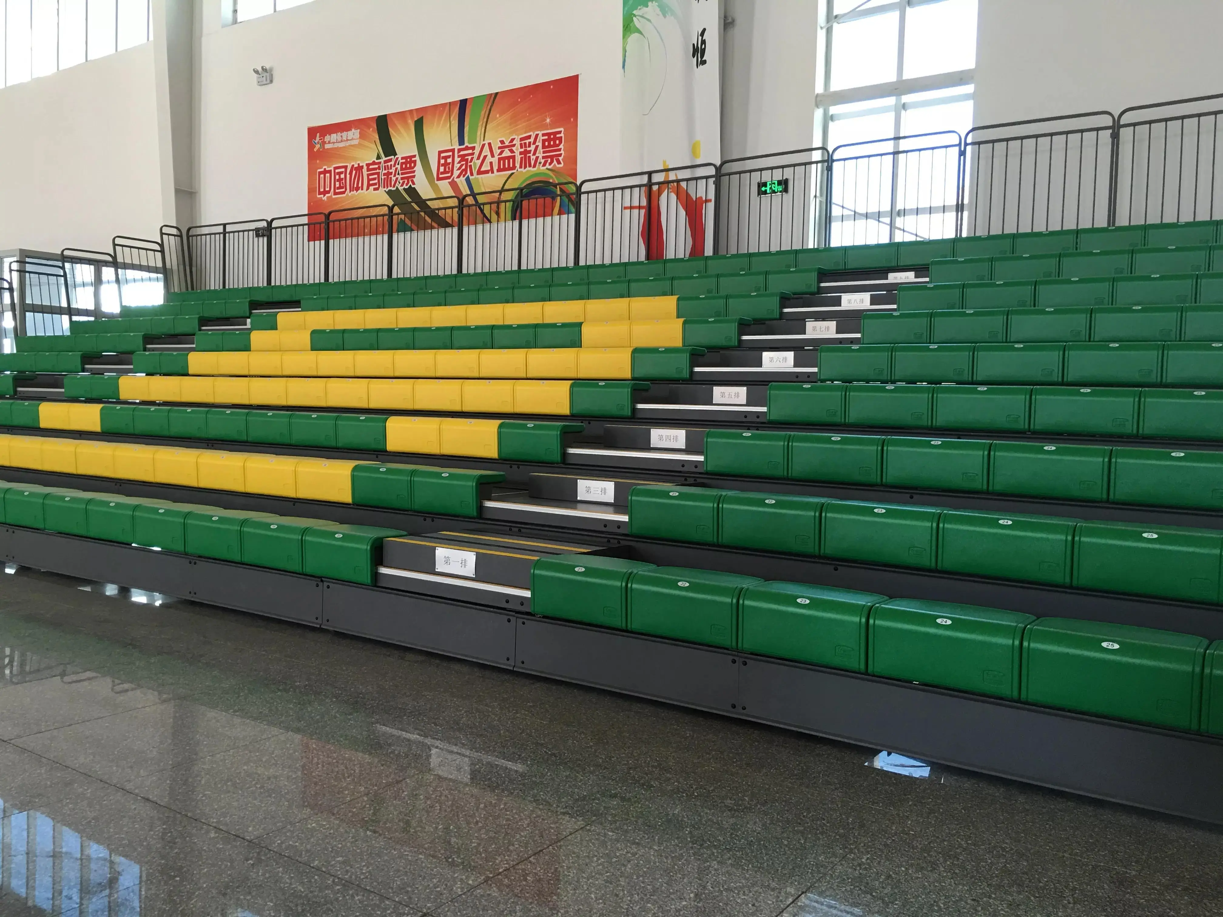 Telescopic Grandstand Stadium Retractable Seating for Indoor and ...