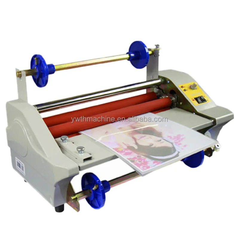 Badge Image Table Laminating Machine A4 A3 Hot Laminating Machine Roll ...