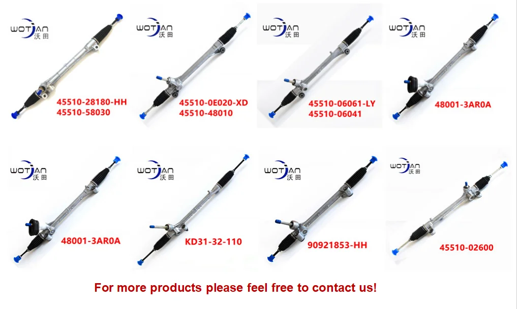 Auto Parts Hydraulic Power Steering Rack and Pinion Used for Hyundai ...