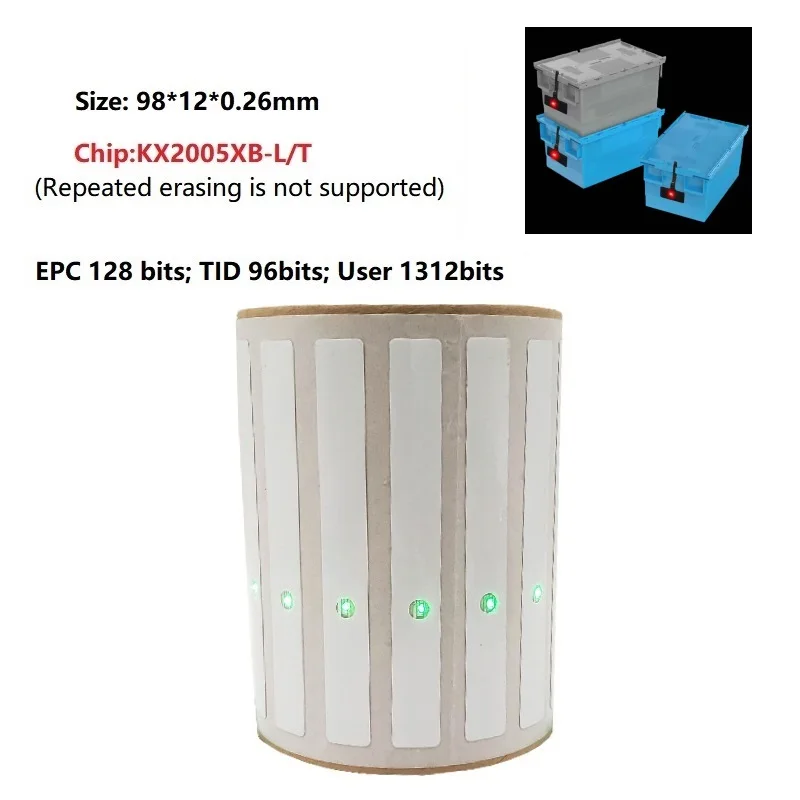 Invelion Uhf Rfid Tag With Led Light For Asset Tracking