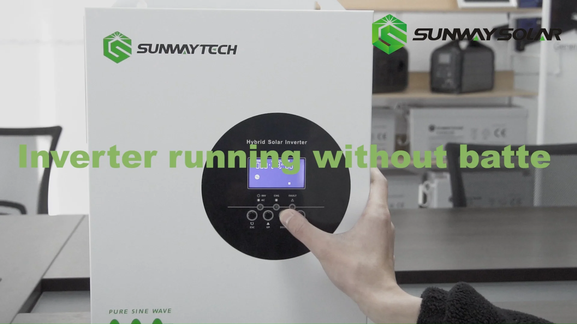 Sk Smart Energy Controller Single Phase Sk 3500s-24 Off Grid Solar ...