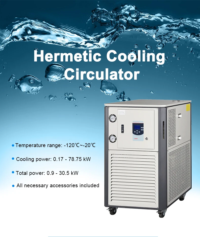 Laboratory Hermetic Cooling Circulator Chiller Machine Chilling ...