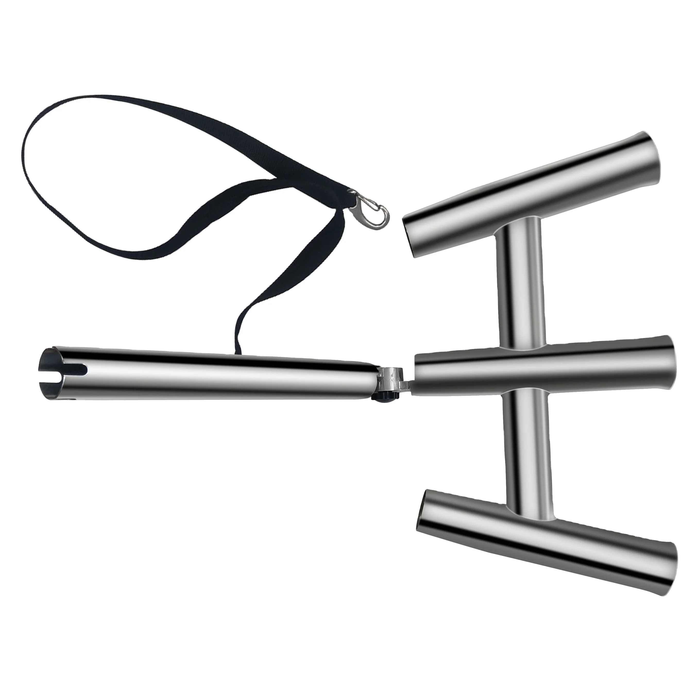 Stainless Steel Trident Outrigger - Durable Fishing Rod Holder