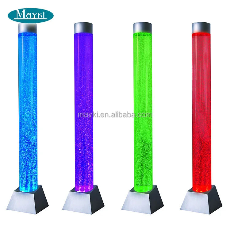 Calming LED Water Bubble Tube With Big Button Remote for Classroom ADHD ...