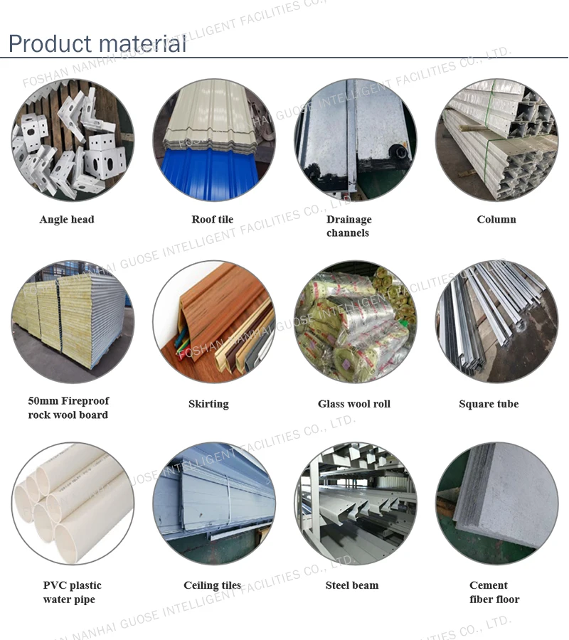 Modern Design Small Modular Wooden Cladding House Prefab House Villa