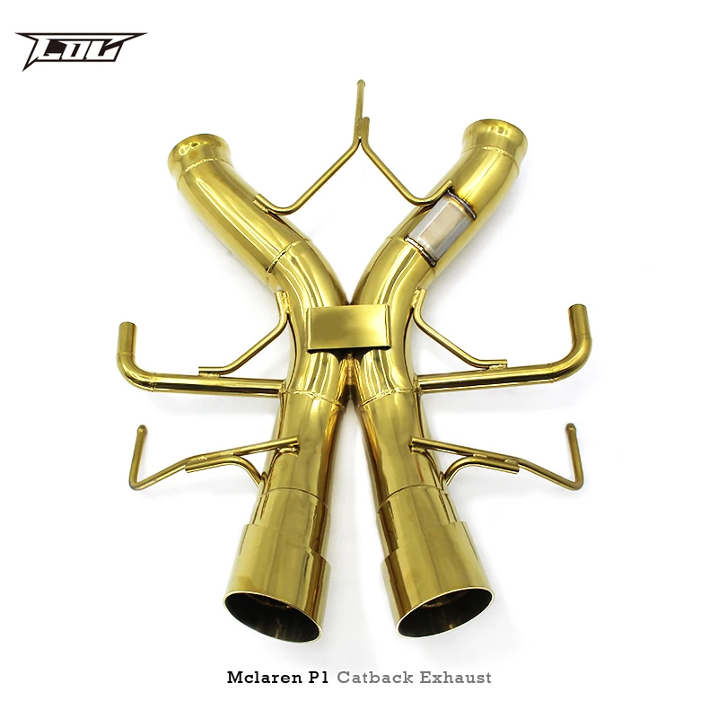 Coc Performance Racing Exhaust System For Mclaren P1 3.8 Hybrid 2013 ...