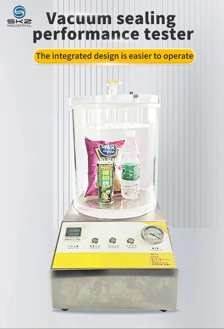 SKZ1016A Seal Leak Test Machine ASTM D 3078 Vacuum Packaging Instrument ...