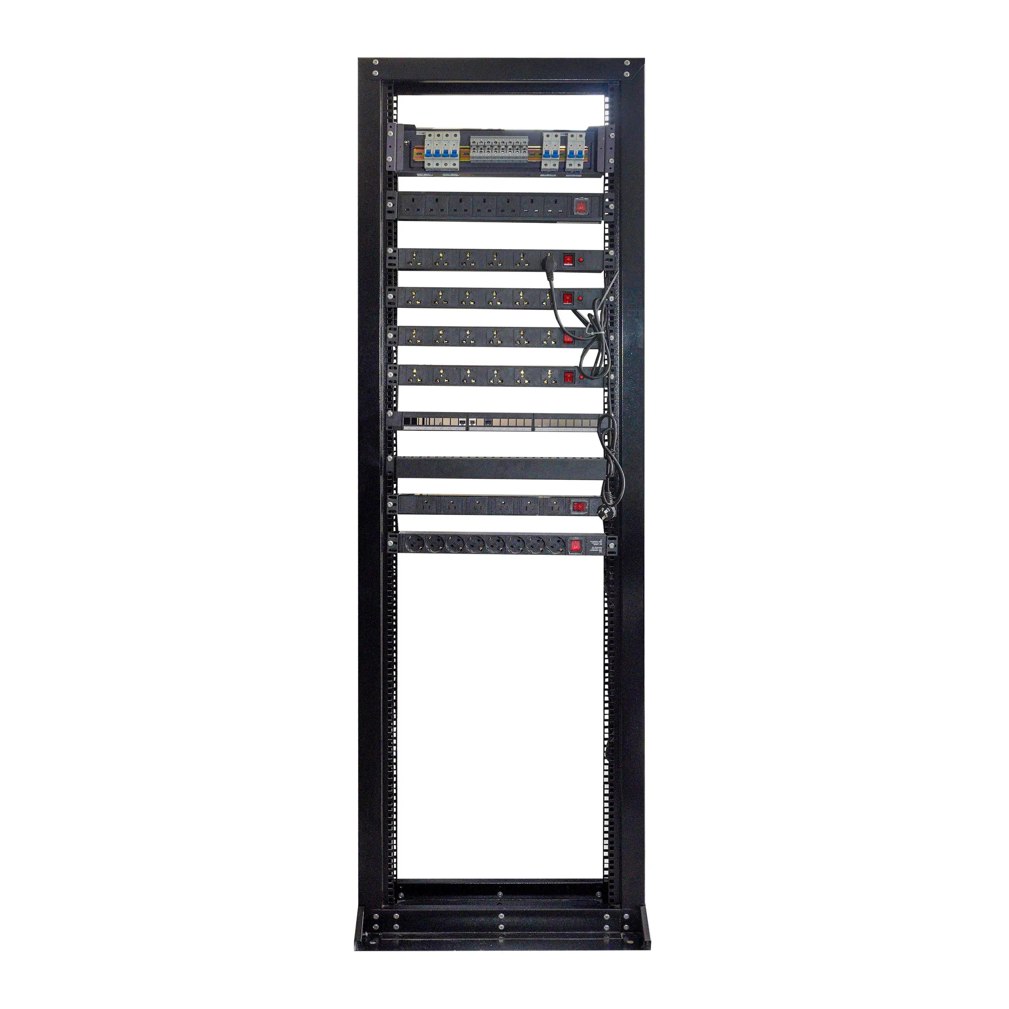 Network Structure Server Cabinet Rack 18u 24u 32u 42u Network Cctv Rack ...