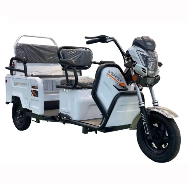 Electric Mini Rickshaw - Versatile Tricycle for Cargo & Passengers