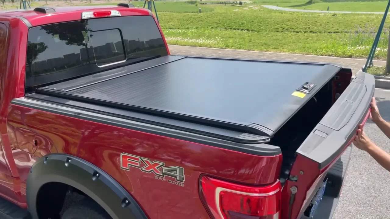 Kscauto Xk Series Manual Retractable Truck Bed Tonneau Cover Pickup ...