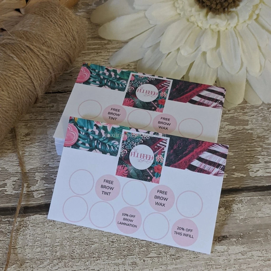 Printable DIY Reward Minimalist Loyalty Cards Salon Rewards Card Design ...