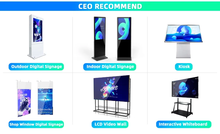 Project Custom Design Outdoor Lcd 55 Inch Custom Digital Signage Ip 65 ...