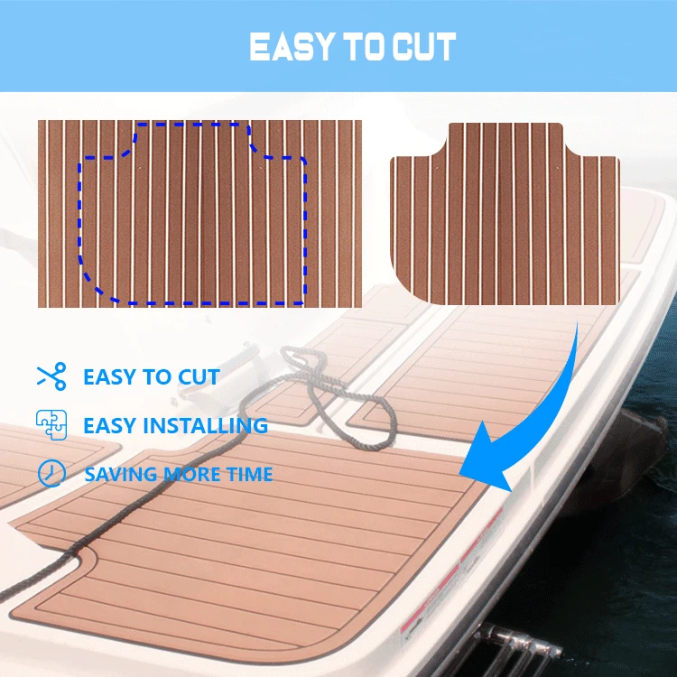 Boat Flooring Eva Foam Boat Decking Marine Mat Non-slip Self-adhesive ...