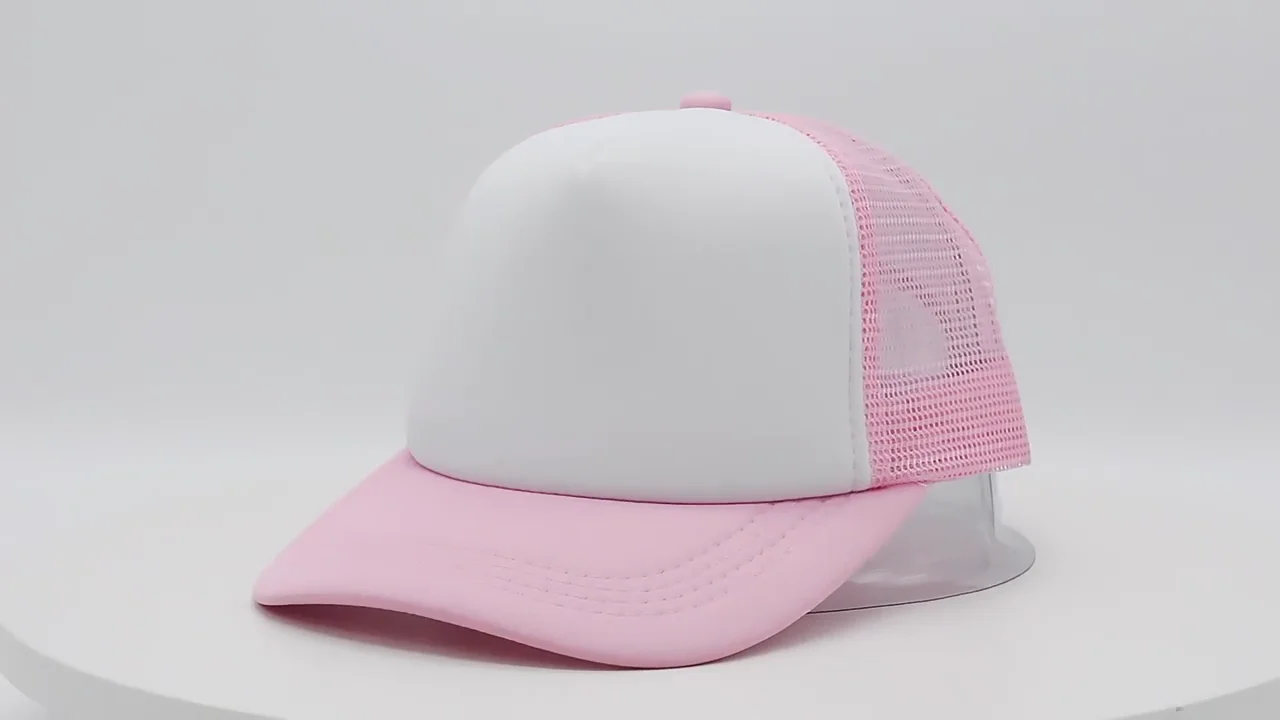 Vendor 5 Panel Personalisable Logo Custom Embroidered Foam Front Mesh ...