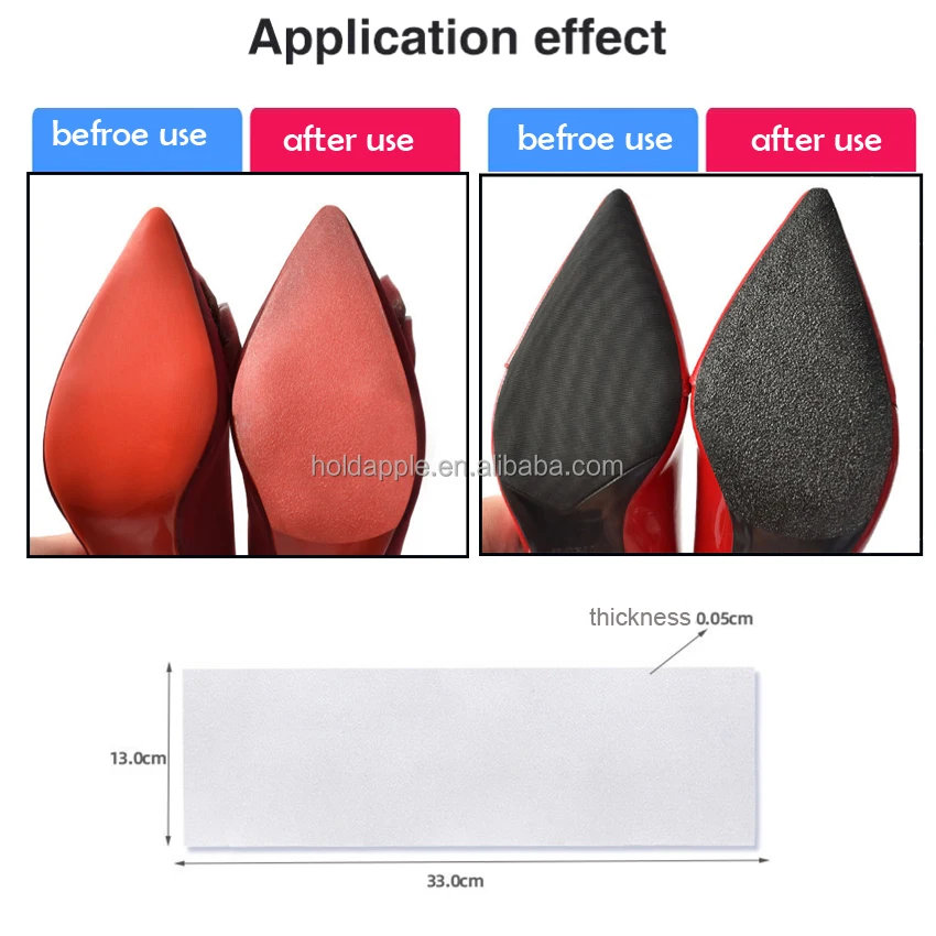 Peva Self Adhesive Anti-slip Crystal Clear Sole Sticker Protector ...