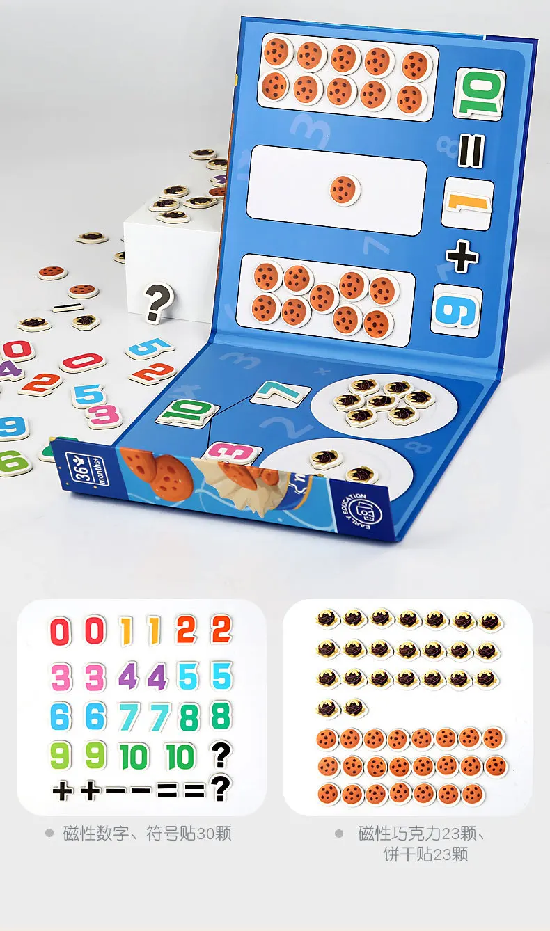 Wholesale Sticker Addition Subtraction Enlightenment Toys Children ...