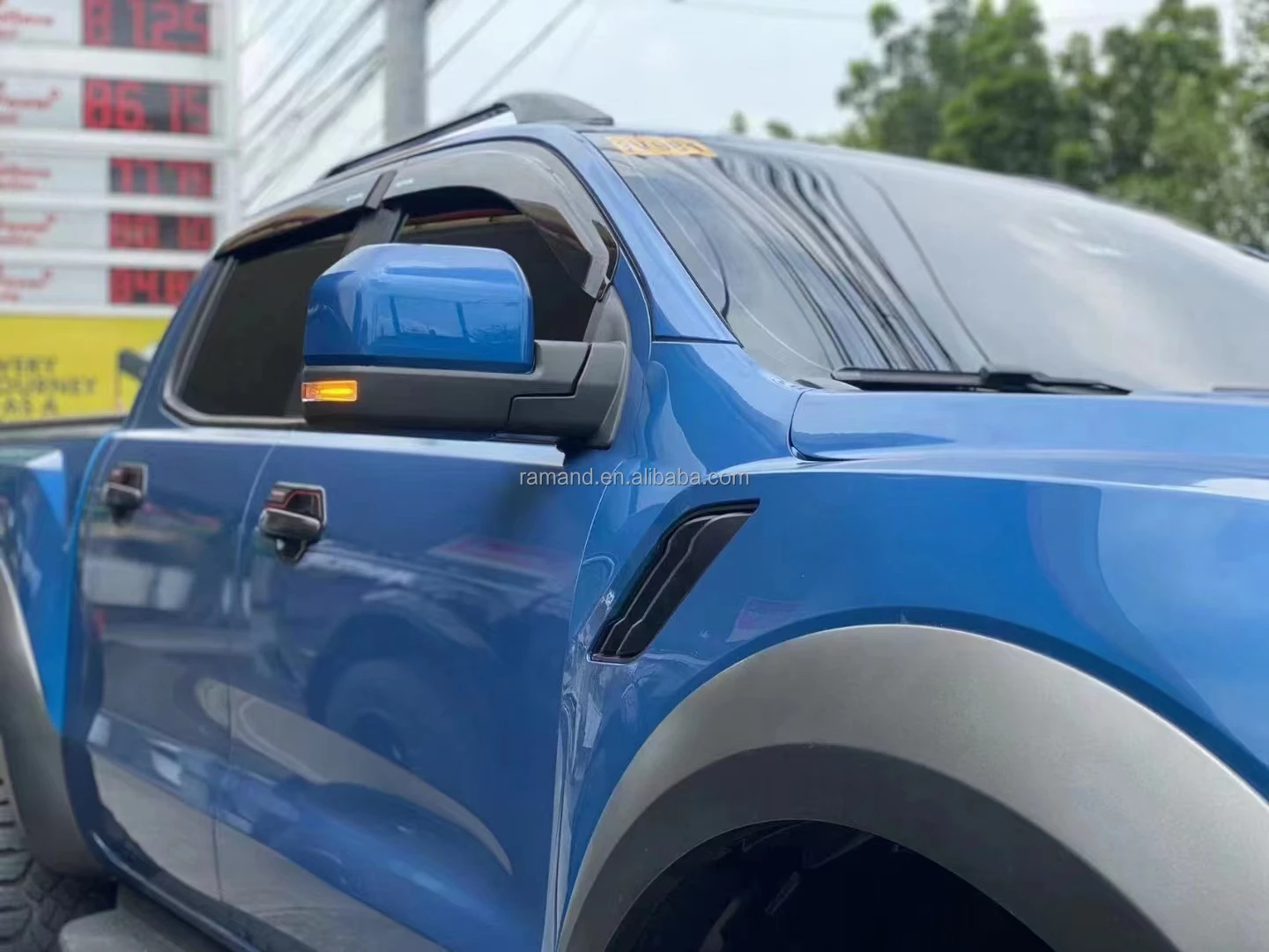 Side Mirrors for Ranger T6 T7 T8 - Electric Folding