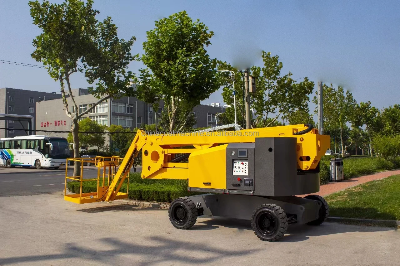 Mobile Electric Self-propelled Crank Arm Lifting Work Platform Arm Boom ...