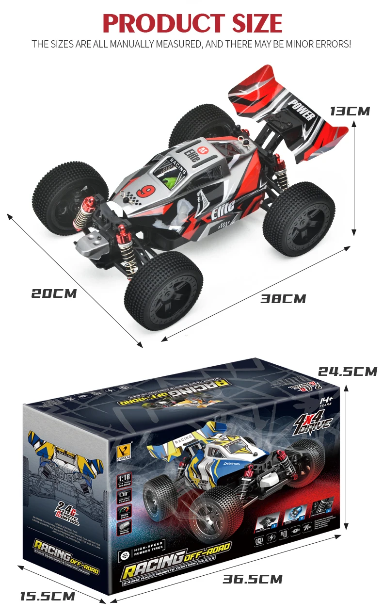 Wholesale 2.4g Electric Remote Control Car Toy 1:16 Rc Car 4x4 High ...