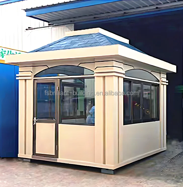 Customized Green Guard Steel Sandwich Panel Prefab House Carport Green ...